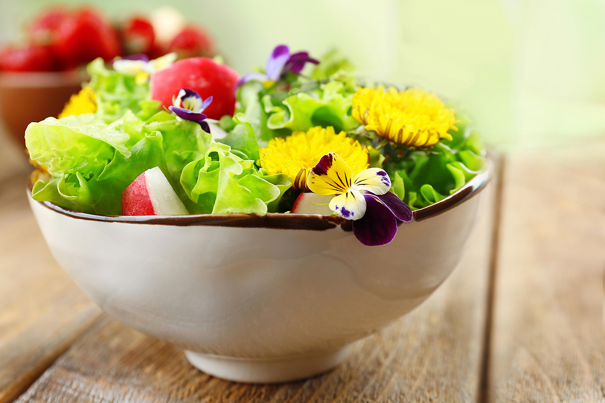 Les fleurs comestibles, un bouquet de saveurs et de couleurs ...